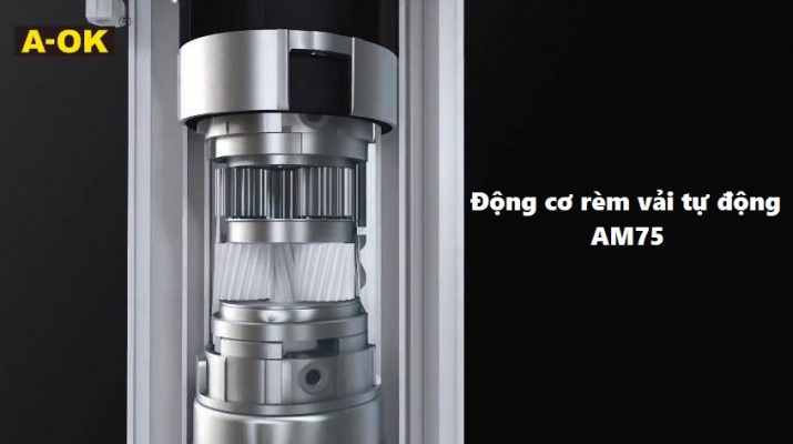 Động Cơ Rèm Vải AOK AM75 – Rèm Cửa An Sang